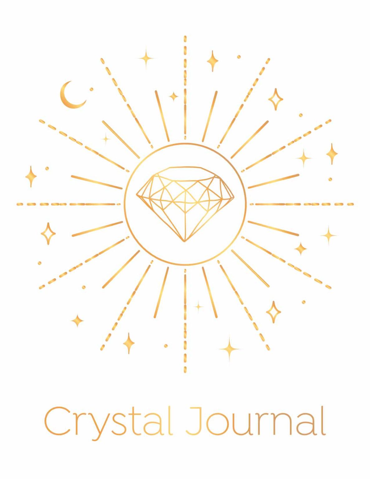 Free Printables for Crystal Journal, Book of Shadows Pages | Crystal ...